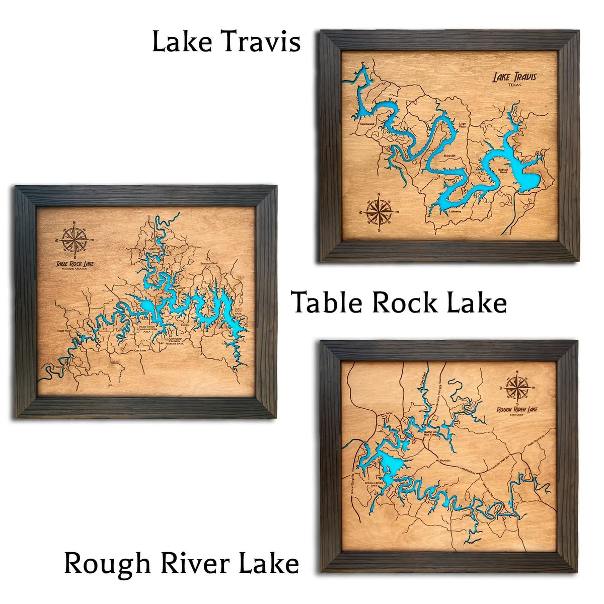 Custom Wood Map - Personalized Wooden Wall Art (Any Location) – Custom ...
